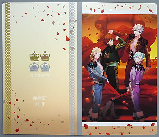 QUARTET NIGHT CD storage folder QUARTET CROWN Ver. 「 Utano Prince Sama ...
