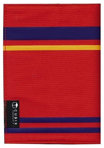 Cubix Book Cover Striped Bunko Size Red | Goods / Accessories | Suruga ...