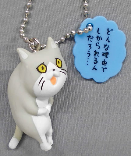 "Genba Neko Mini Keychain Collection" : The Cat That Gets Scolded ...