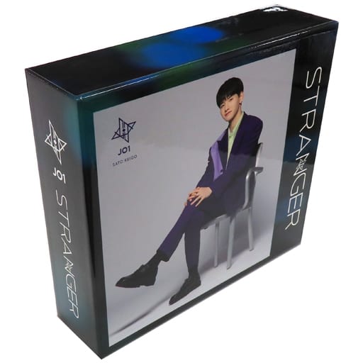 Kengo Sato (JO1) storage box "CD STRANGER" forTUNE music3 configuration set Purchase benefits ...