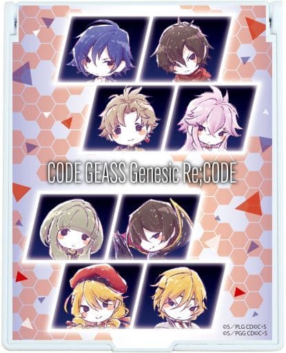 01. Frame Split Design Graph Art Design Deka Character Mirror "CODE ...