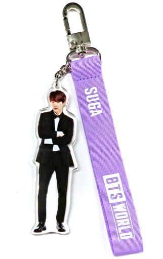 Miscellaneous goods Sugar (BTS / BTS) strap key ring "BTS WORLD" | Goods / Accessories | Suruga ...