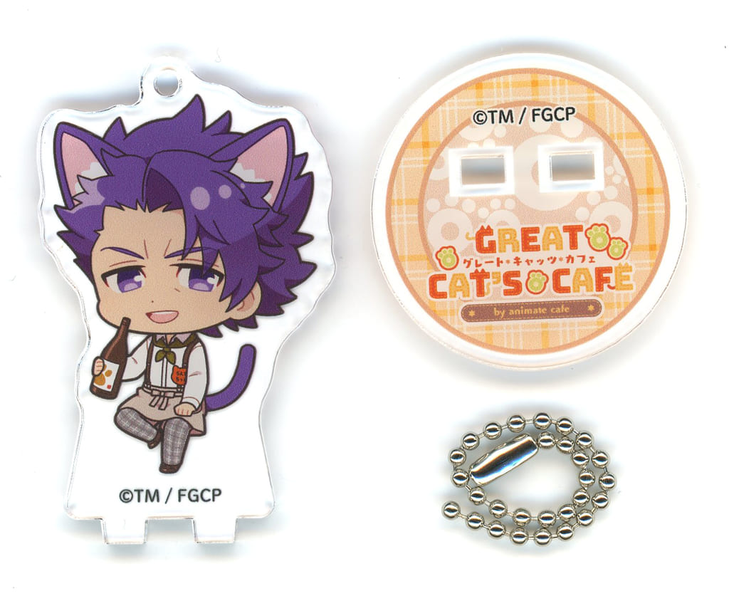 Lancelot "Fate/Grand Carnival×animatecafe Trading Acrylic Stand Key ...