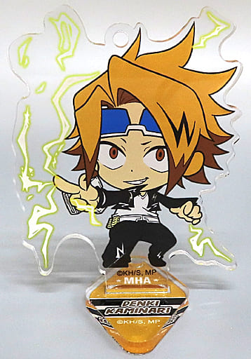 BANDAI My Hero Academia Chibi Plush Doll Denki Kaminari