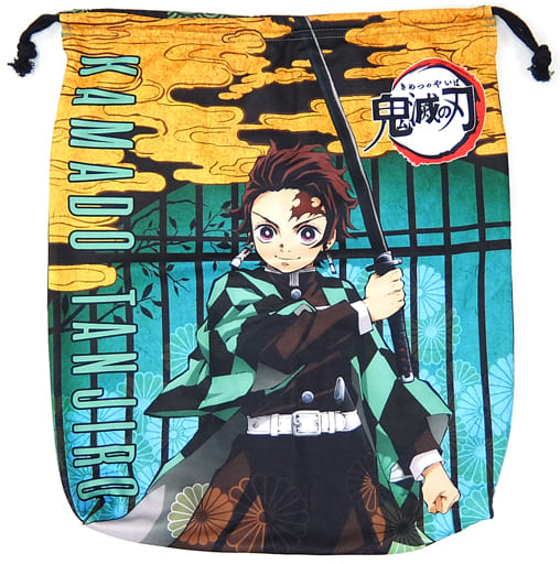 [A la Carte] Tanjiro Kamado drawstring bag "Demon Slayer: Kimetsu no ...