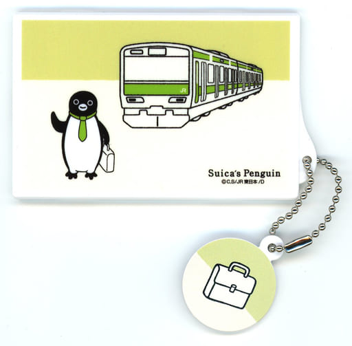 Suica Penguin (Yamanote Line) IC Card Pass Case Touch and Go (Card Case ...