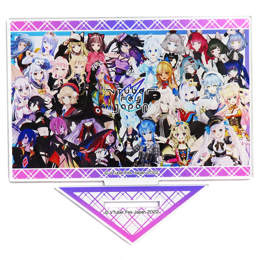 Assembled (Purple) Acrylic Art Stand "VTuber Fes Japan Pop-up Store in ...