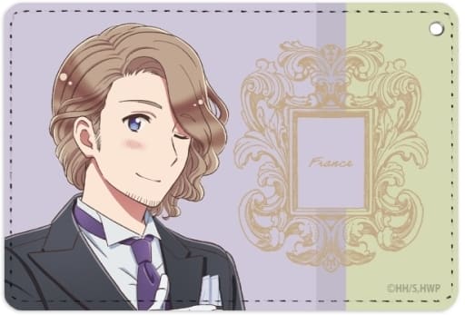 French (butler ver.) illustration 1 pocket pass case "Hetalia World ...