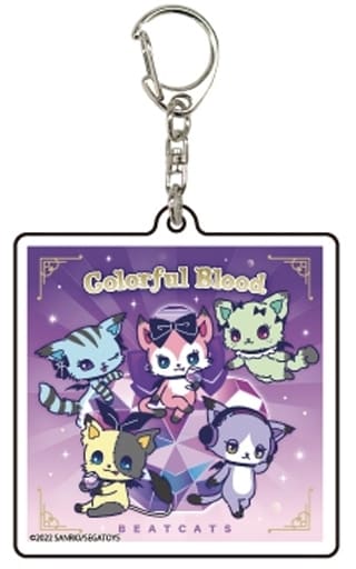 Miscellaneous goods Colored Blood "Beatcats Acrylic Key Holder 01 ...