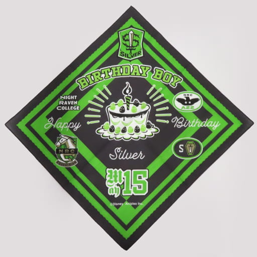 Silver Handkerchief "Disney: Twisted-Wonderland" Silver Birthday ...