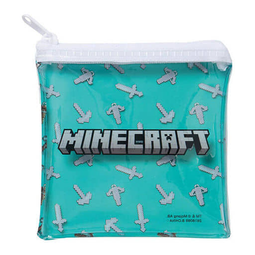 Miscellaneous goods Logo + weapon "Minecraft pouch collection" | Goods ...