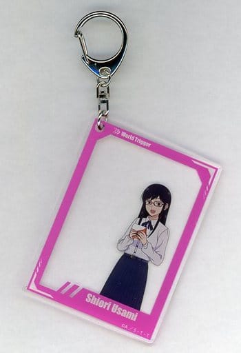 Usami no Shiori' WORLD TRIGGER x Bakudan Yakihonpo Trading Acrylic Key ...