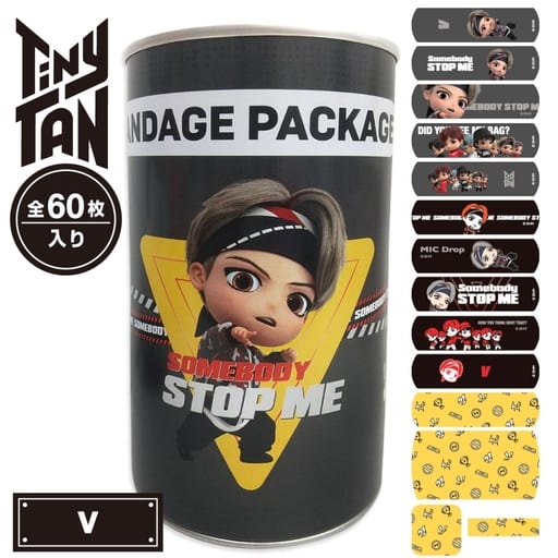 Buoy (BTS / BTS) Can Adhesive Plaster (60 Sheets) MIC Drop "TinyTAN ...