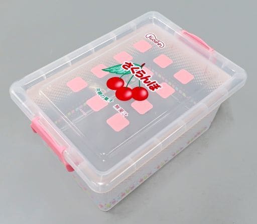 Miscellaneous goods Cherry Mochi Container Storage Case Taito Limited ...