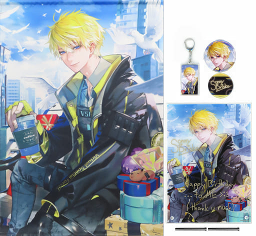 Sunny Briscoe Birthday Goods Full Set "Virtual Youtuber Ni Jiji Sunny ...