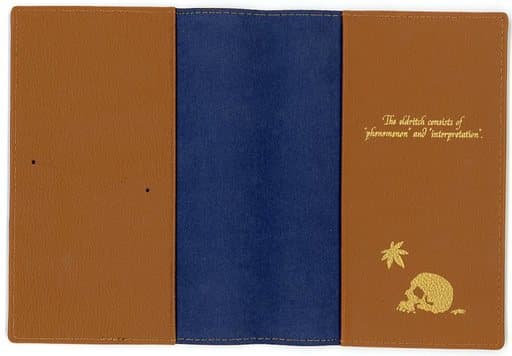 Miscellaneous goods Logo Original Cowhide Book Cover "Conjecture of ...