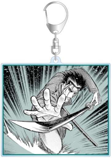 Miscellaneous goods SAITO Ichimei Scene BIG acrylic key holder "Rurouni ...
