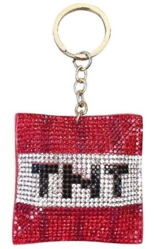 Miscellaneous goods TNT Gunpowder Sparkling Keychain "MINECRAFT ...