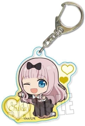 Miscellaneous goods Chika Fujiwara Pukushu Acrylic Key Holder "Kaguya ...