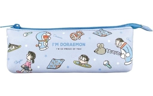 Miscellaneous goods Colors (Blue) Slim 3P Doraemon Pouch "I'm Doraemon ...