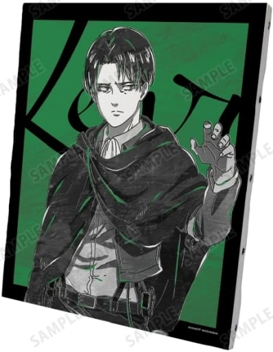 Miscellaneous goods Captain Levi Ani-Art BLACK LABEL Canvas Board ...