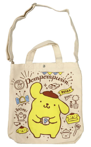 Pompompurin Canvas Tote Bag "Sanrio Character Tubes" | Goods / Accessories | Suruga-ya.com