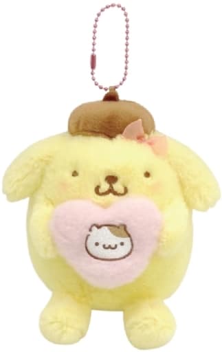Pomu Pomu Pudding Push Heart Mascot Chain "Sanrio Character Connectors ...