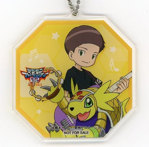 Cody Hida & Almajimon Acrylic Key Holder "DIGIMON ADVENTURE 02 x ...