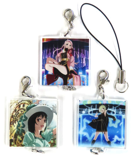 钟岚珠&三船签子&Mia Taylor亚克力挂件 3种同时购入特典 | 杂货・小物件 | Suruga-ya.com