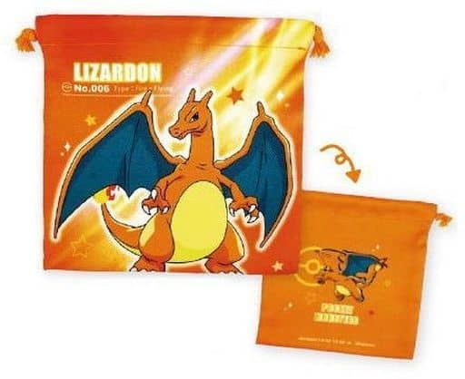 Charizard Flat drawstring bag Starlight "Pocket Monsters" | Goods ...
