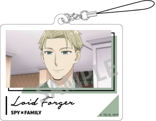 Miscellaneous goods Lloyd Forger B "SPY×FAMILY Trading Acrylic Strap ...