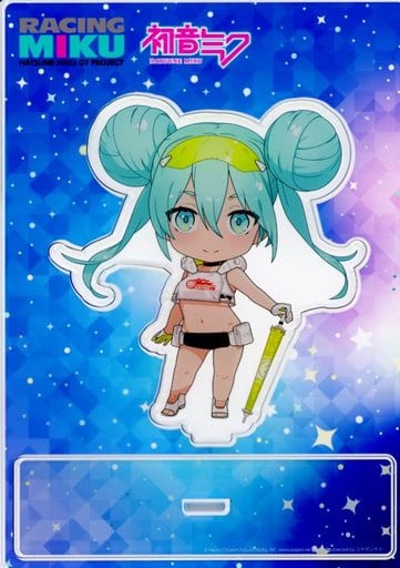 Racing Miku 2022 Ver. (Nendoroid Pulasu Tropical Ver.) Acrylic Stand ...