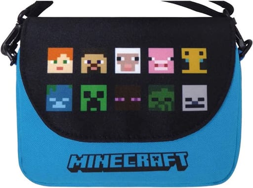 Blue mini shoulder bag "MINECRAFT - Minecraft" | Goods / Accessories ...