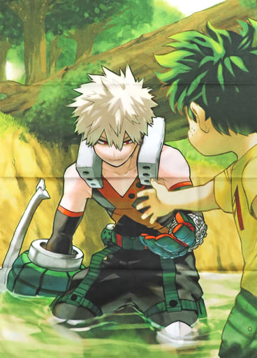 Vol. 29 "Katsuki Bakugo : Rising" Big Towel "MY HERO ACADEMIA" Order ...