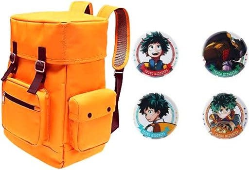 Izuku Midoriya Dek's Yellow Backpack "MY HERO ACADEMIA" | Goods ...