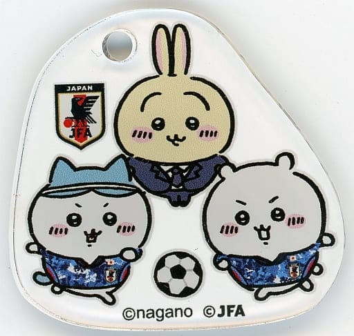 Little Kawa & Hachi-Ware & Rabbit (Acrylic Key Holder) "Little Kawa is ...