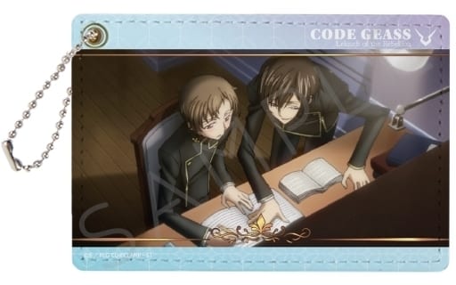 Miscellaneous goods B (Lelusch & Rollo) Pass Case "CODE GEASS: Lelouch ...