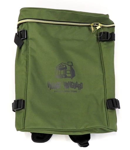Logo (Khaki) Box Backpack "Village Vanguard x SO-TA" | Goods ...