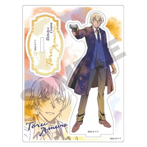 Toru Amuro (Watercolor) Acrylic Stand "CASE CLOSED" | Goods ...