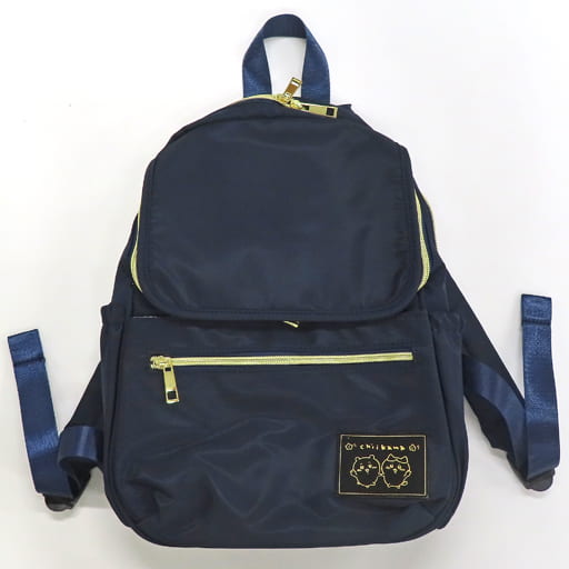 Little Kawa & Hachiware Ladies' Rucksack (navy blue) "Little Kawa is ...
