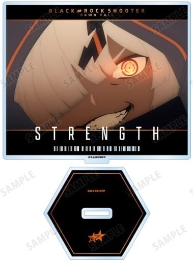 Strength BIG Acrylic Stand "Black ★ ★ Rock Shooter Dawn Fall" | Goods ...