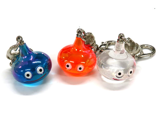 Miscellaneous goods Slime (Blue / Orange / Clear) Slime Key Holder Set ...