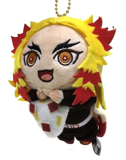 Kyojuro Rengoku & Sweet Potato Rice Ball "Shiburazu Plush toy Mascot 4 ...
