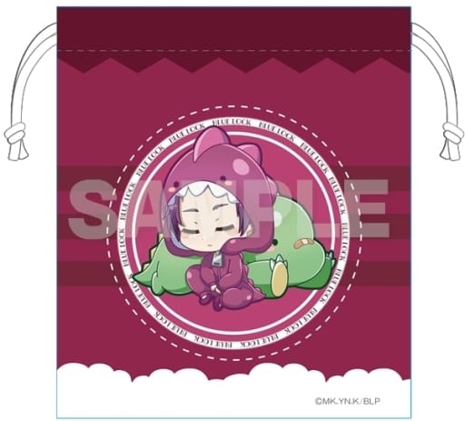 Itoshi-Sae Mini drawstring bag "Blue Rock" | Goods / Accessories ...