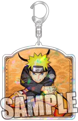 [New] Uzumaki Uzumaki Uzumaki Naruto Hologram Acrylic Key Holder ...