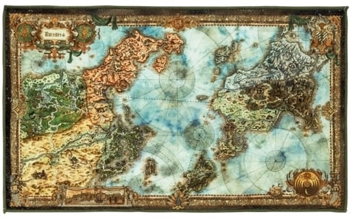 Solis Tia map face towel "Octopus traveler ll" | Goods / Accessories ...