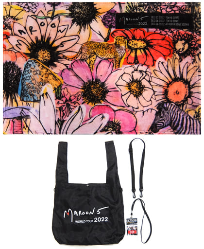 Goods set Maroon 5 VIP Goods 3-Type Set "Maroon 5 WORLD TOUR 2022" VIP ...