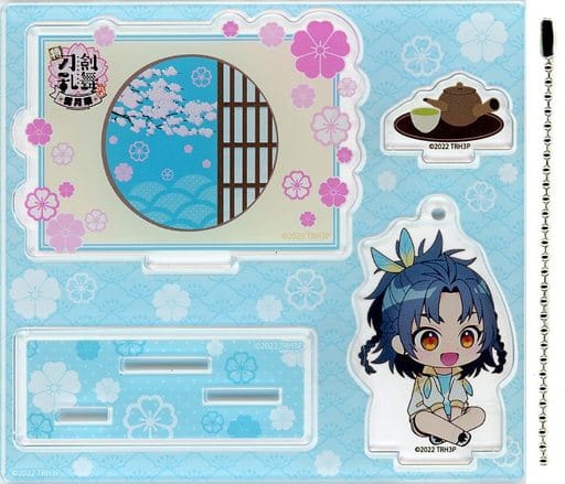 Stand Acrylic Key Holder with Taikogane Sadamune Background "Special ...