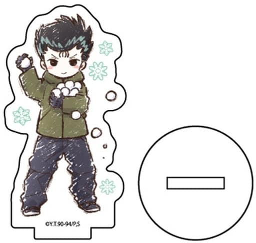 Urameshi 幽助 "YuYu HAKUSHO Acrylic Petchi Stand 07. Winter ver. Graph ...