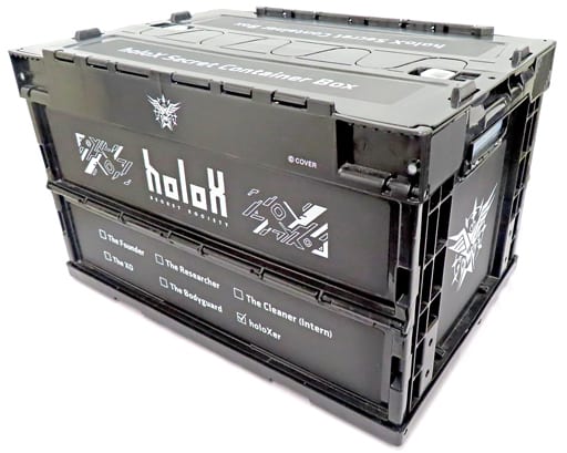 駿河屋 - ロゴ holoX Secret Container Box 「バーチャルYouTuber ホロライブ 秘密結社holoX 3Dお ...